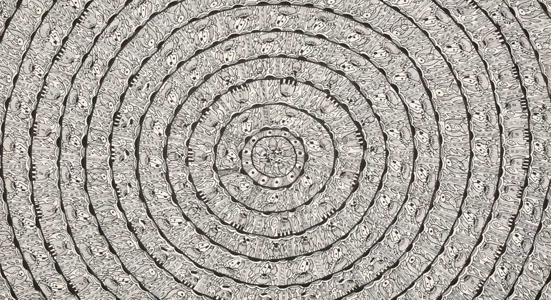 Godna painting in India | Folkartopedia