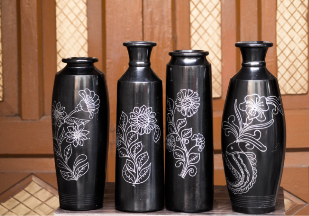 Black Pottery of Nizamabad-Azamgarh, Uttar Pradesh